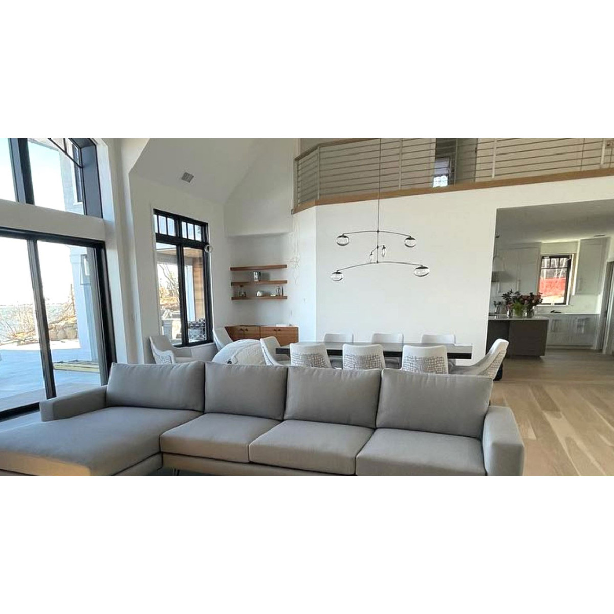 QZ9112 GAIA PEBBLE TIERED PENDANT