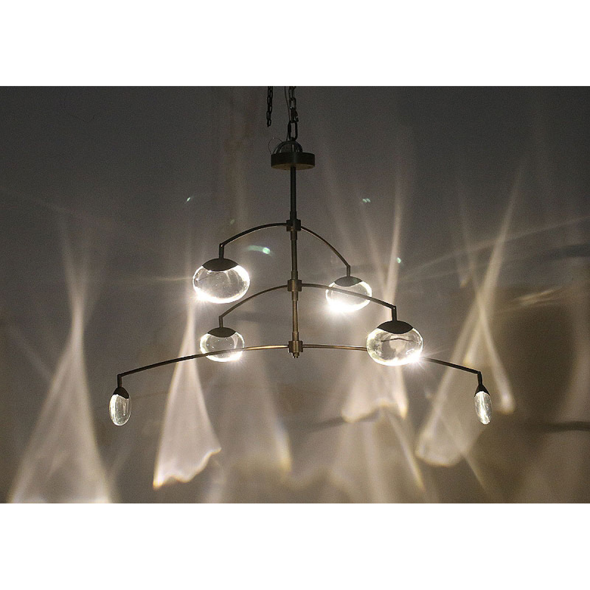 QZ9112 GAIA PEBBLE TIERED PENDANT